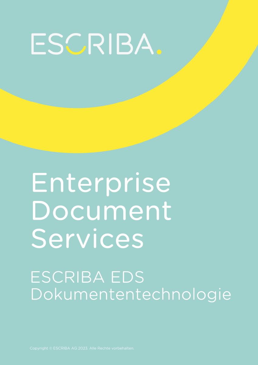 Dokumentenmanagement mit ESCRIBA - automatisiert und einfach